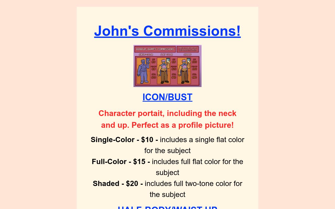 John's Commissions